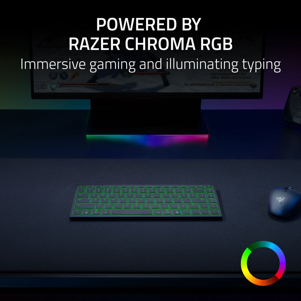 Razer - Joro Portable 75% Wireless Gaming Keyboard With Chroma RGB Bac ...