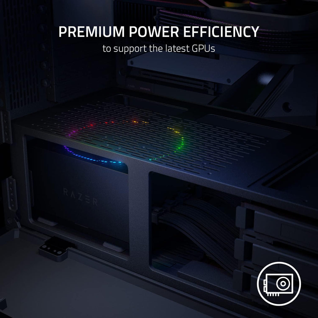 Razer Katana 850W Platinum Chroma aRGB PSU - Black – eSport Certified