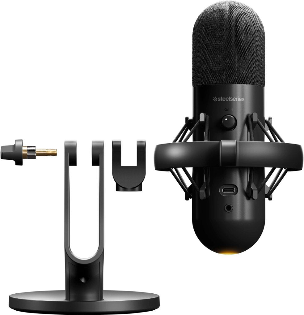 SteelSeries - Alias USB Microphone for Gaming, Broadcasting, and Podca ...